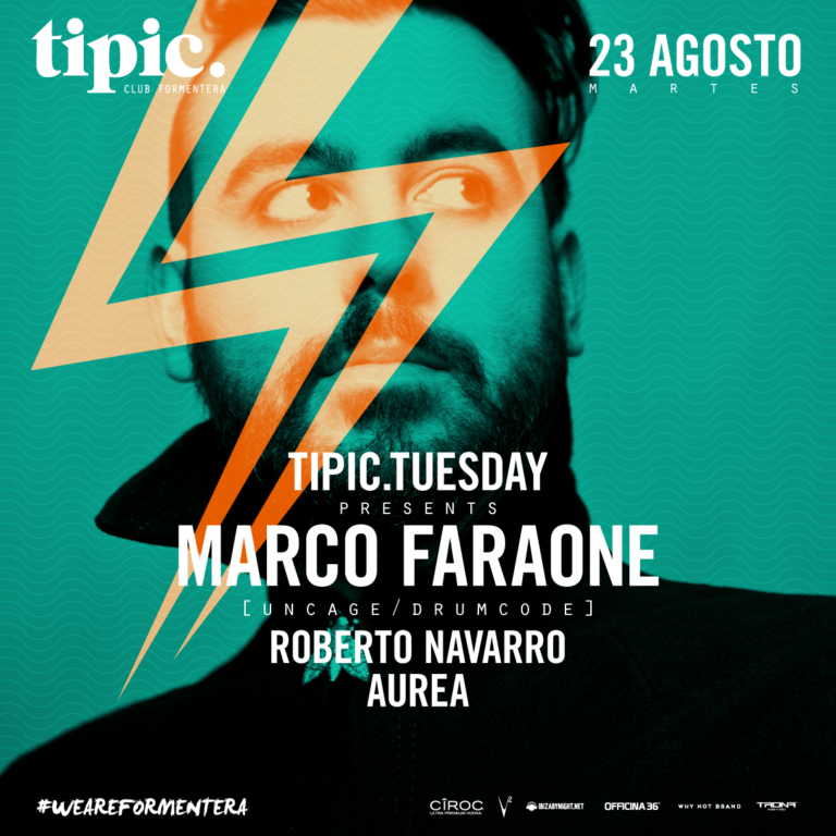 Marco Faraone at Tipic. Formentera! | Ibiza by night
