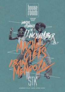 Michel Cleis & Iban Mendoza at STK Ibiza for House Room winter opening ...