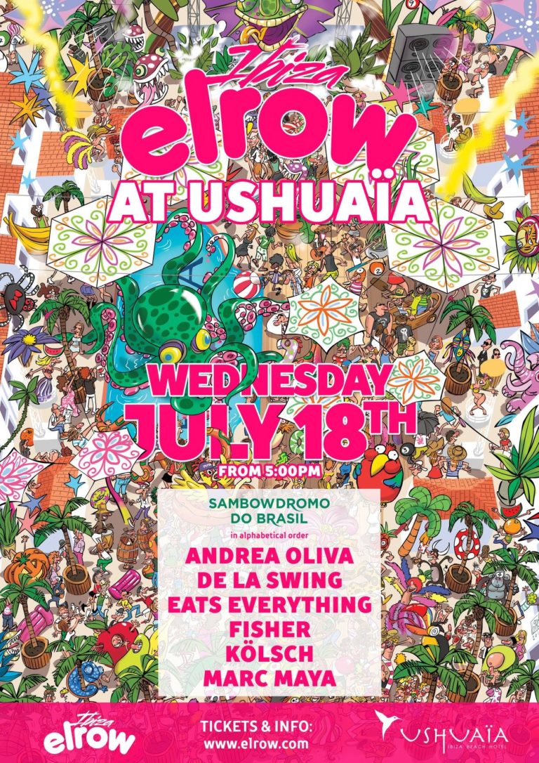 Elrow at Ushuaïa Ibiza! | Ibiza by night