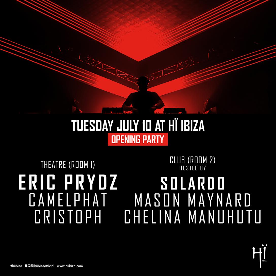 Eric Prydz at Hï Ibiza: the opening party! | Ibiza by night