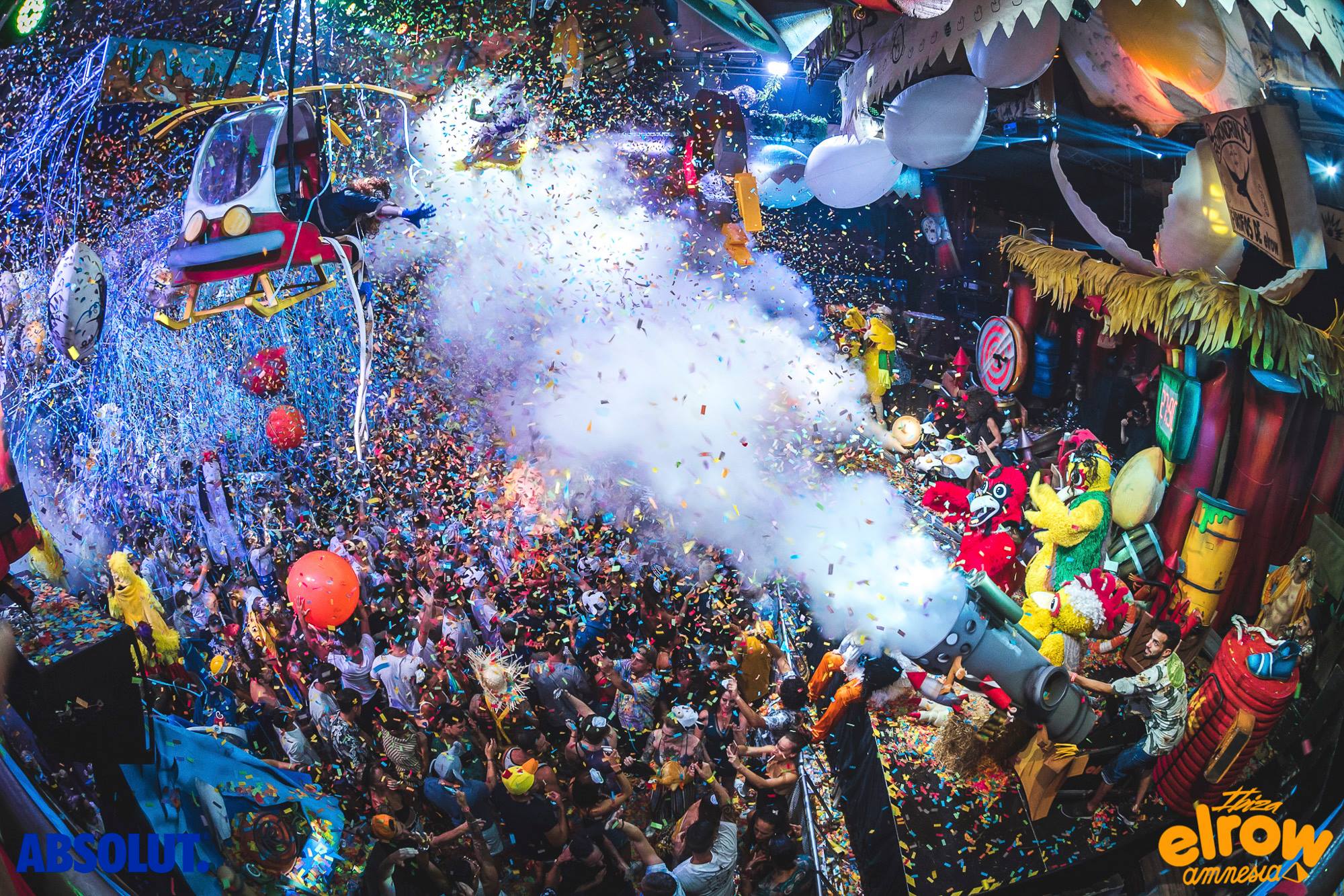 Elrow at Amnesia Ibiza! | Ibiza by night