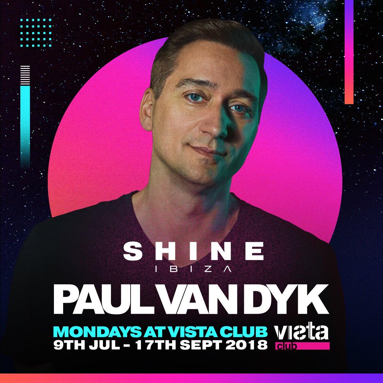 Paul Van Dyk released his latest SHINE Ibiza Compilation! | Ibiza by night