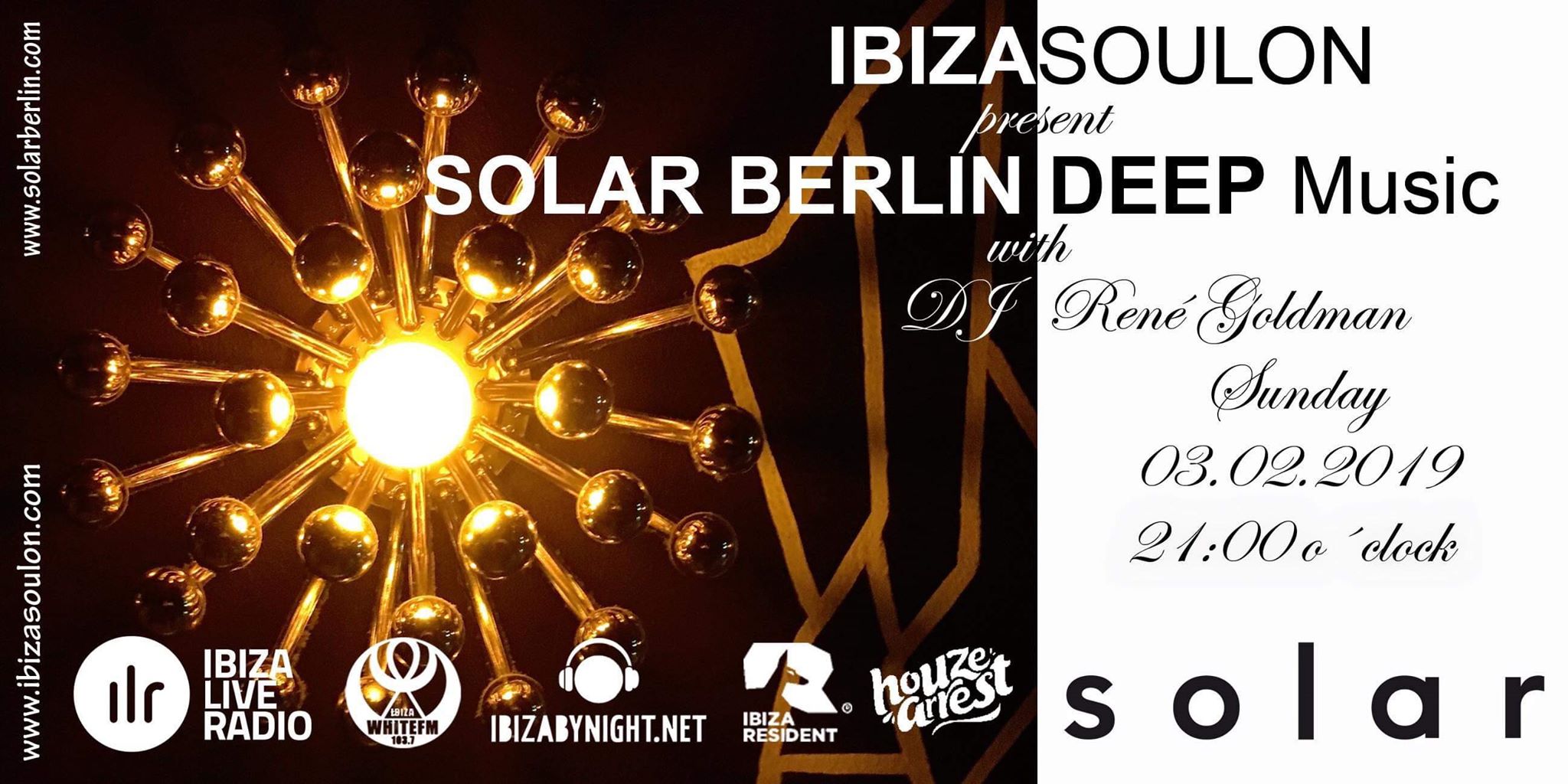 Solar Berlin hosts “Ibiza Soulon” with René Goldman! | Ibiza by night