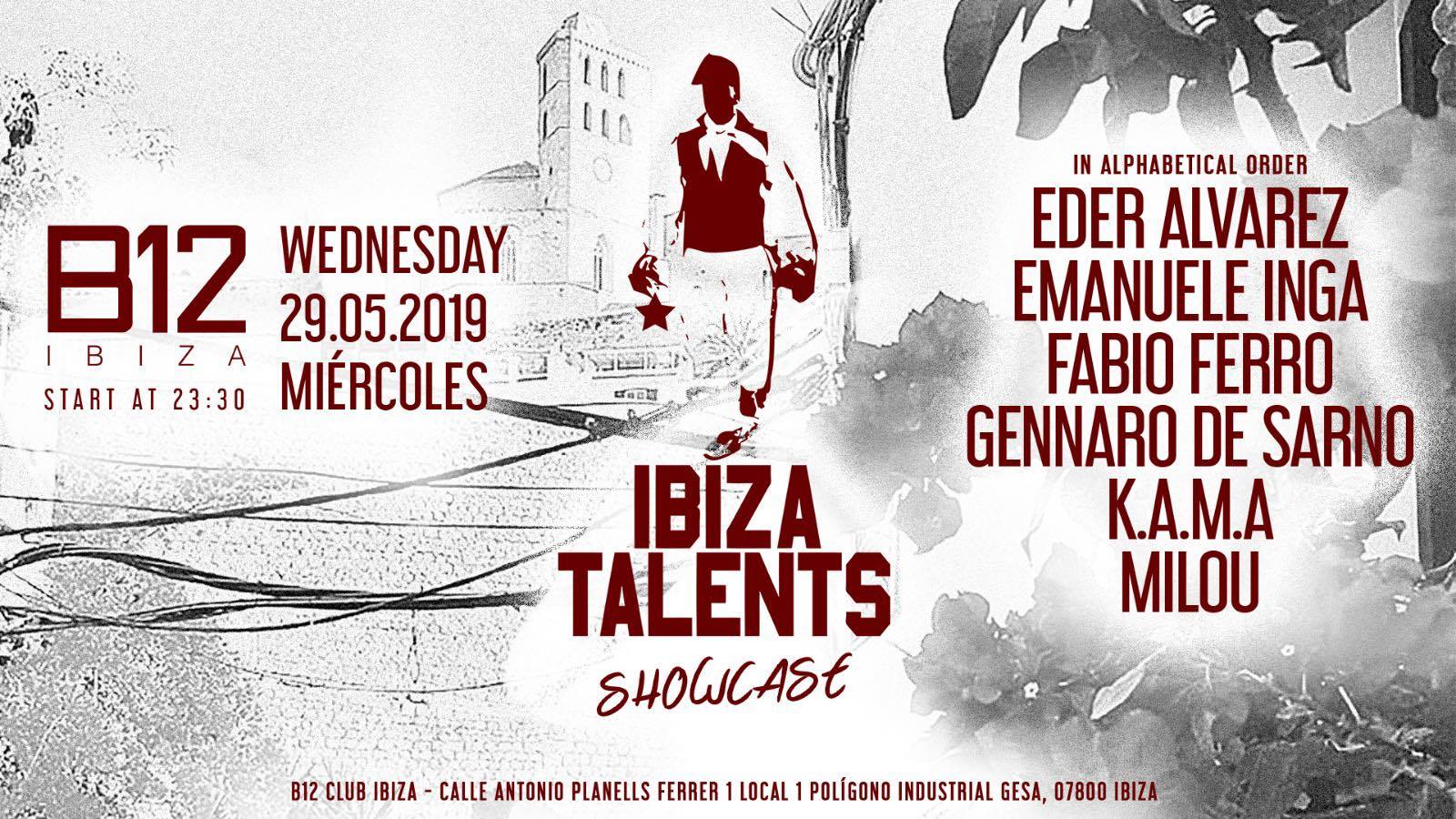 Ibiza Talents showcase at B12 Ibiza! | Ibiza by night