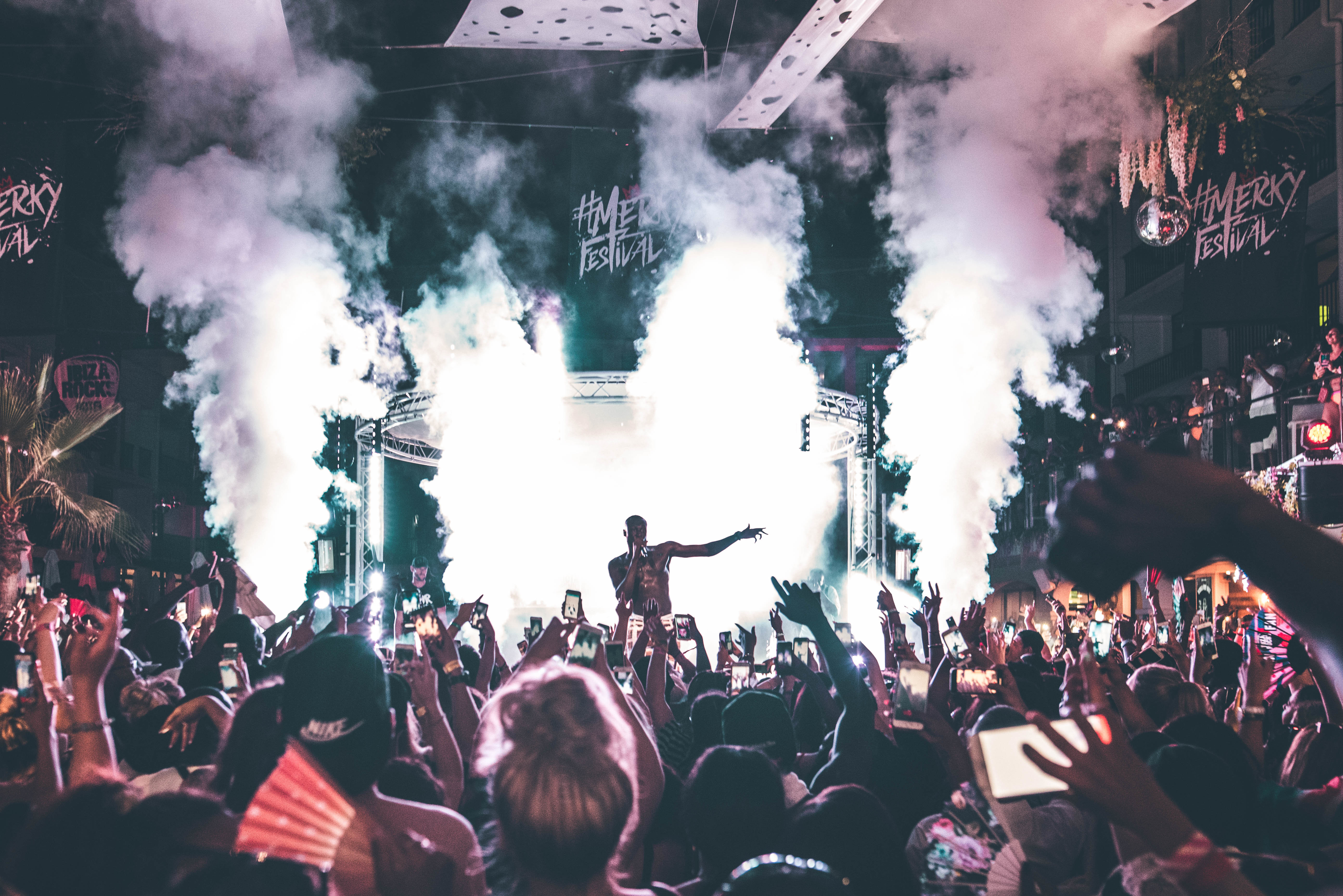 MERKY Festival by Stormzy at Ibiza Rocks! | Ibiza by night