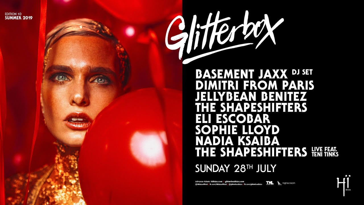 Glitterbox at Hï Ibiza, the July 28th line up! | Ibiza by night