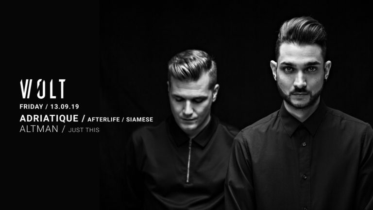 Volt Milano reveals the first guests of season 2019/20: Adriatique ...