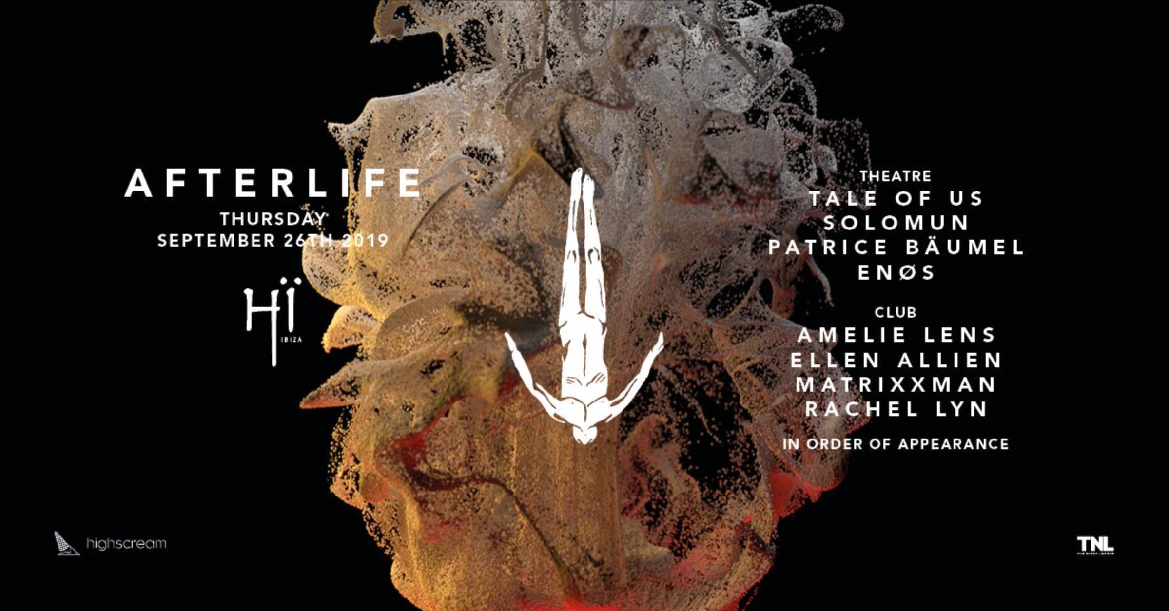 Afterlife at Hï Ibiza presents: Tale Of Us, Solomun, Patrice Baumel ...