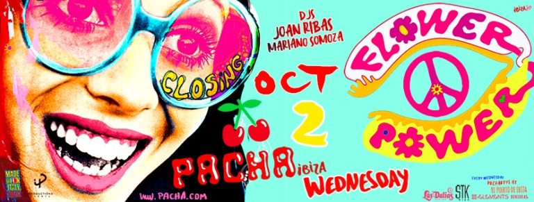 Flower Power at Pacha Ibiza: the closing party 2019! | Ibiza by night