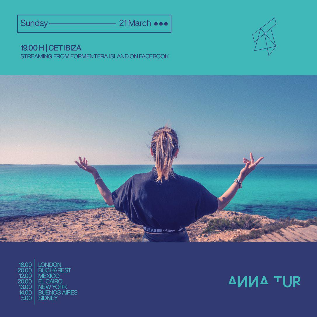 Anna Tur presents: the streaming from Formentera! | Ibiza by night
