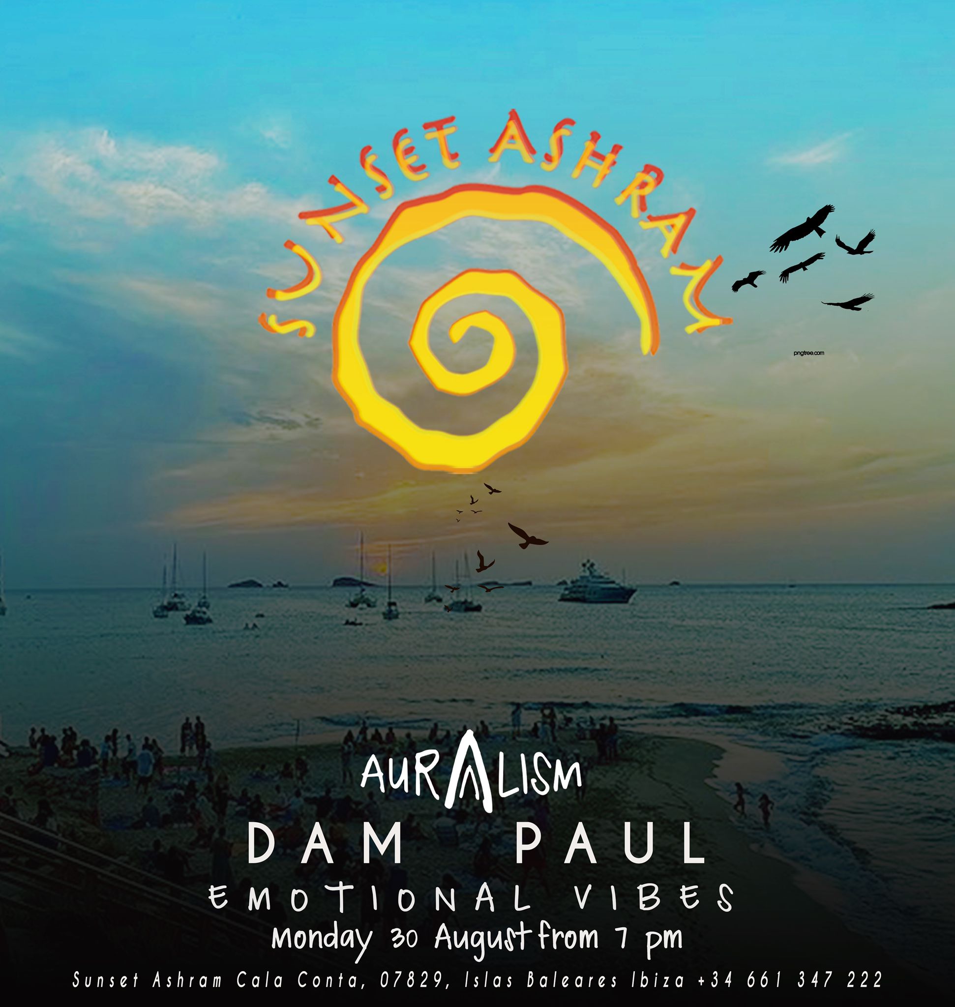 Dam Paul at Sunset Ashram Ibiza! | Ibiza by night