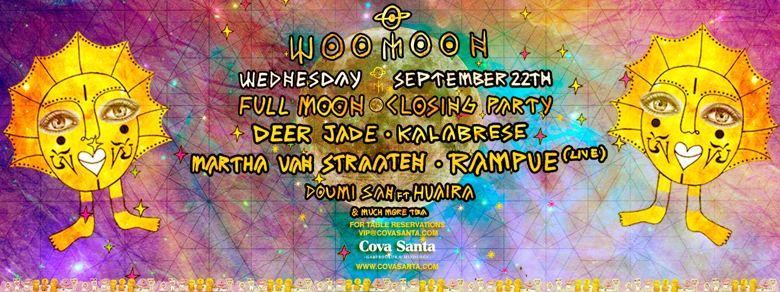 Woomoon at Cova Santa Ibiza presents: the closing party! | Ibiza by night