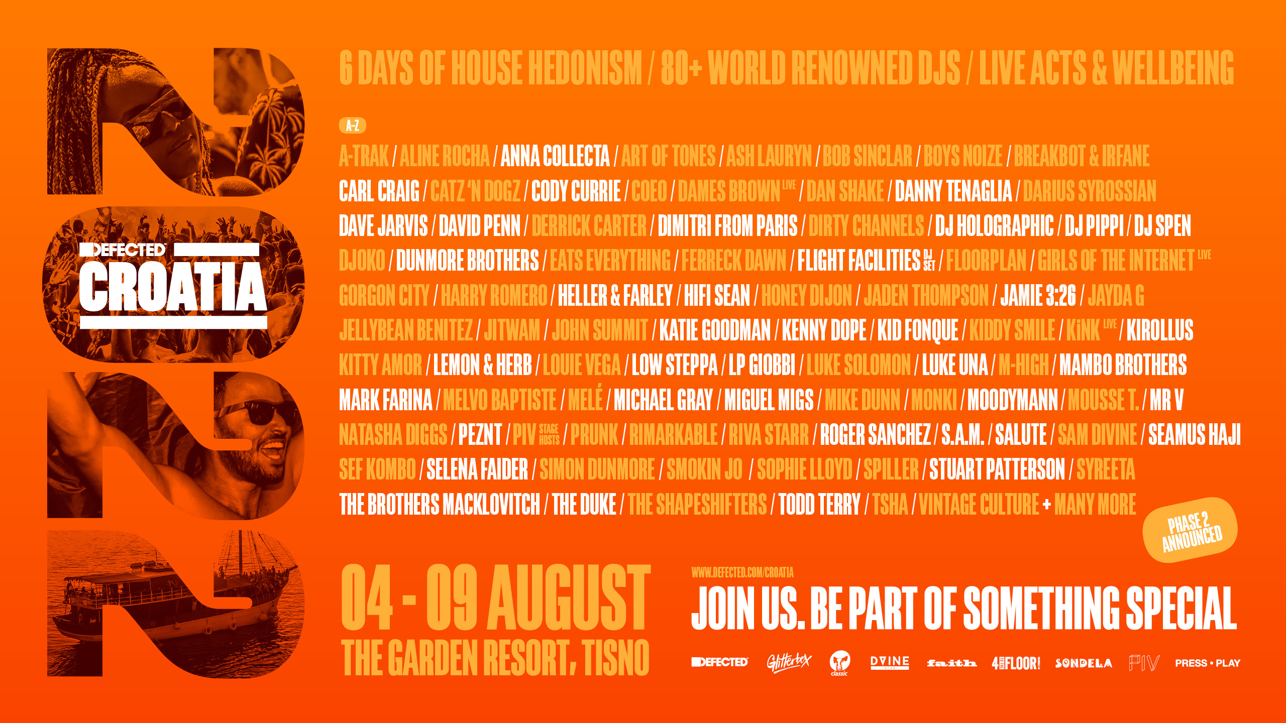 Defected Croatia announces Phase 2 line-up: Moodymann, Carl Craig, LP ...
