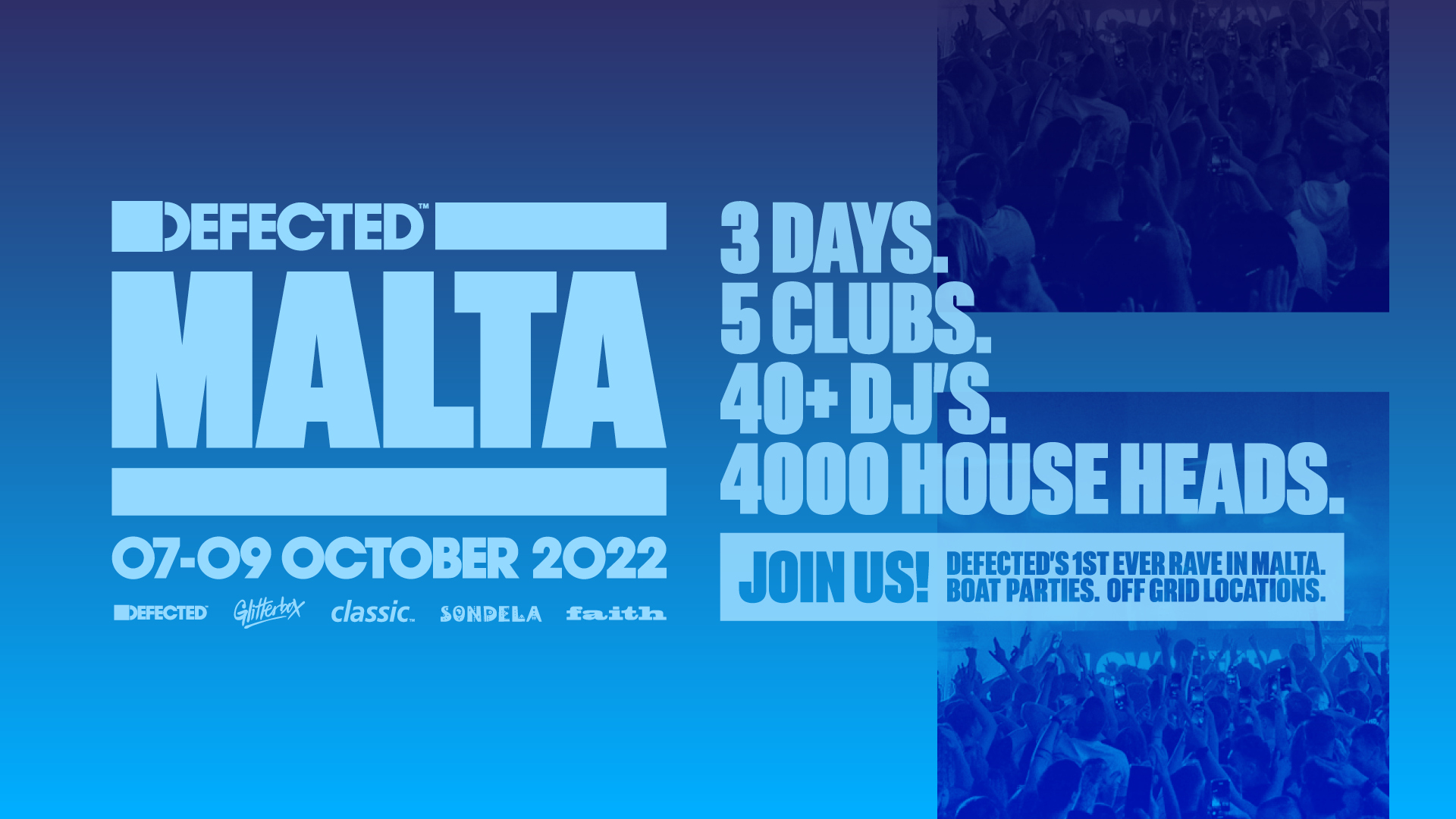 Defected announces a Festival in Malta! | Ibiza by night