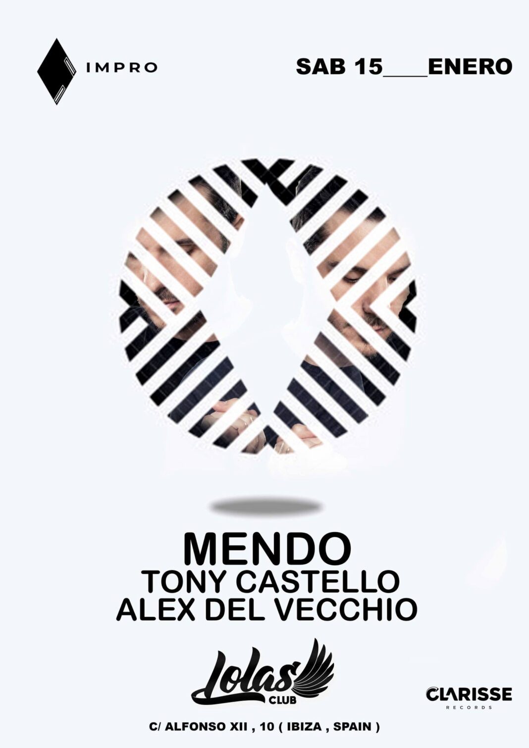 Impro Ibiza presents Mendo, Tony Castello & Alex Del Vecchio at Lolas ...