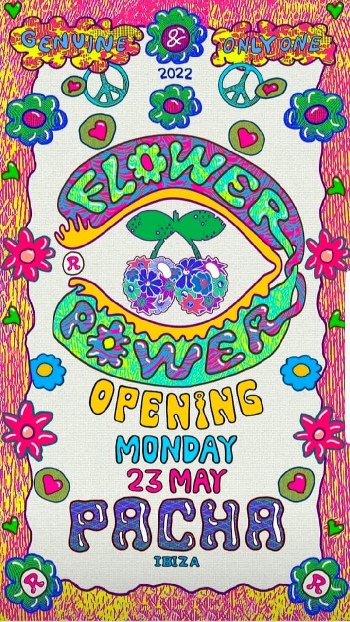 Pacha Ibiza announces Flower Power for summer 2022! | Ibiza by night