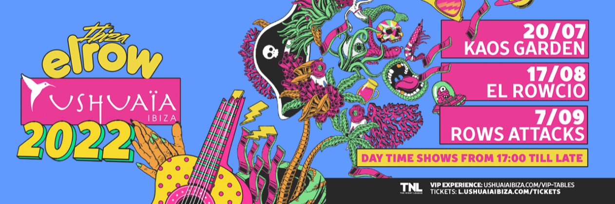 ELROW returns to USHUAÏA Ibiza for 3 unmissable parties! | Ibiza by night