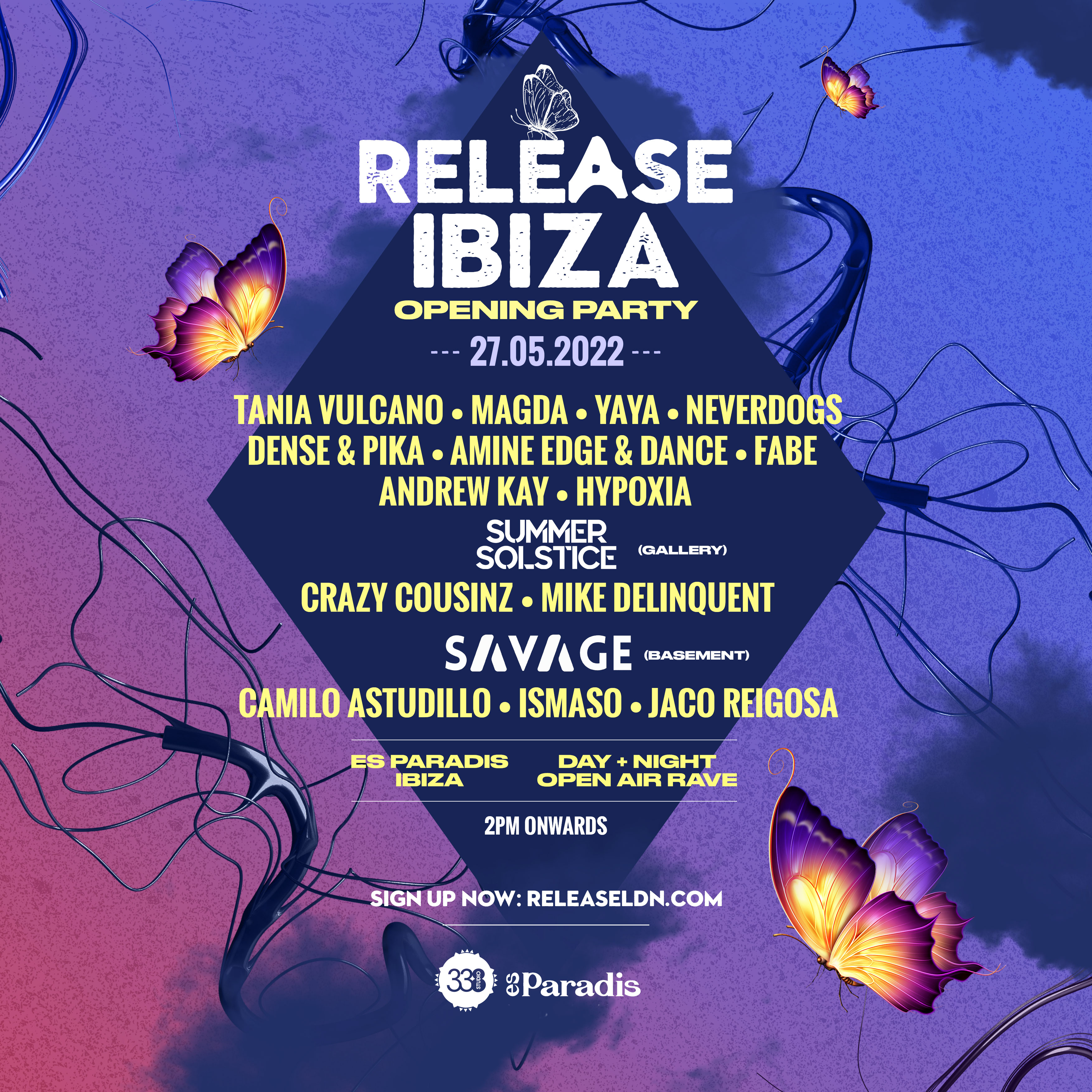 Release Ibiza at Es Paradis: the opening with Magda, Amin Edge & Dance ...