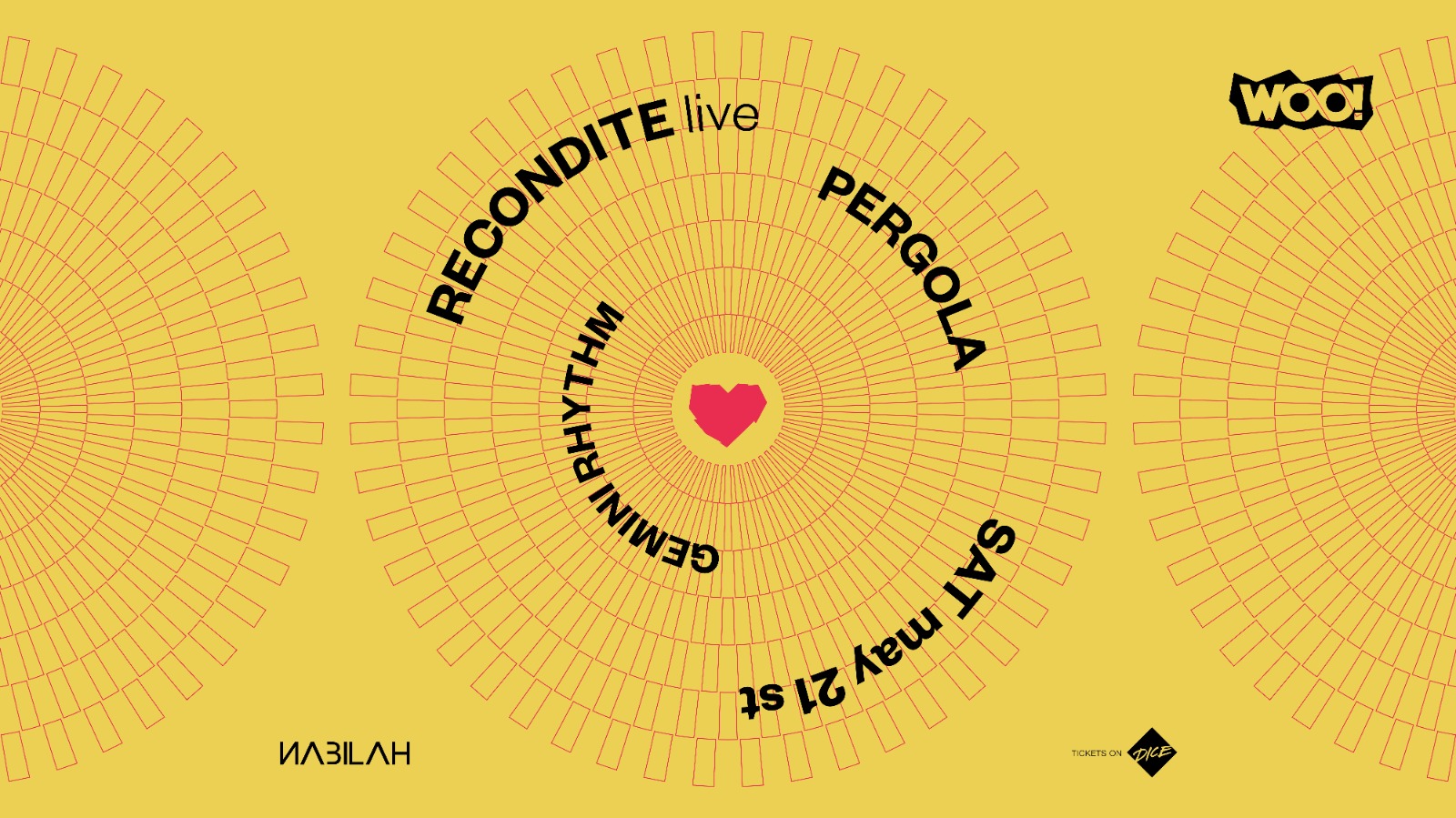 WOO! presents RECONDITE live, Pergola & Gemini Rhythm! | Ibiza by night