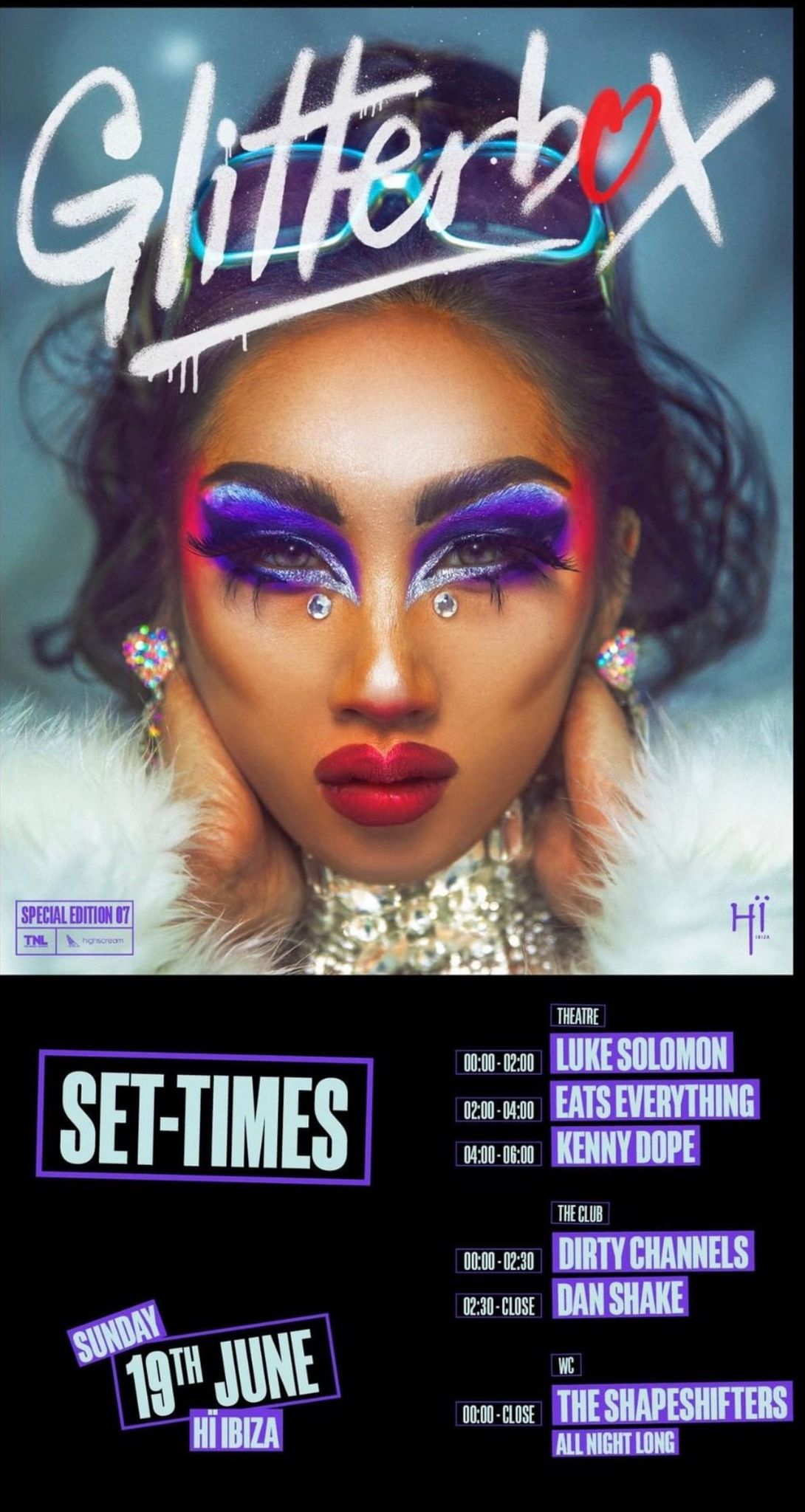 Glitterbox at Hï Ibiza: the set times, with Kenny Dope, Eats Everything ...