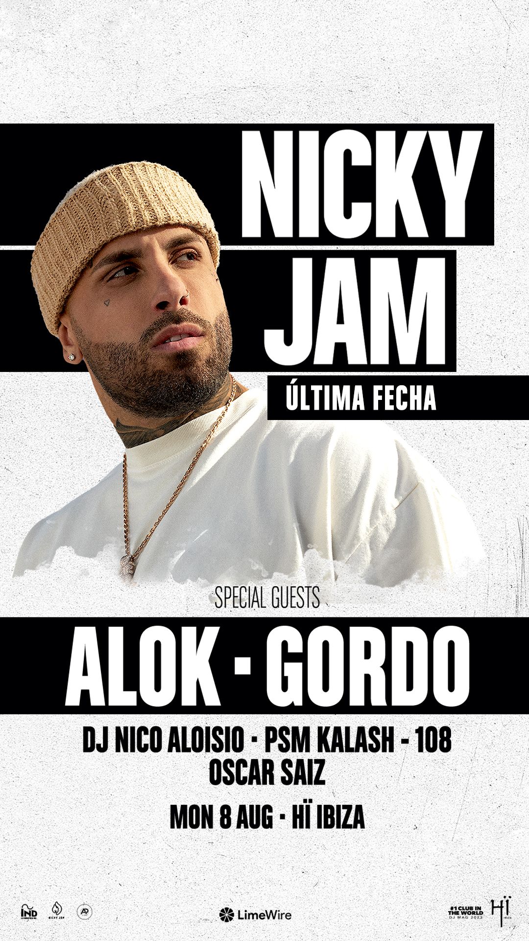 Nicky Jam at Hï Ibiza, the closing, with Alok, Gordo & more! | Ibiza by ...