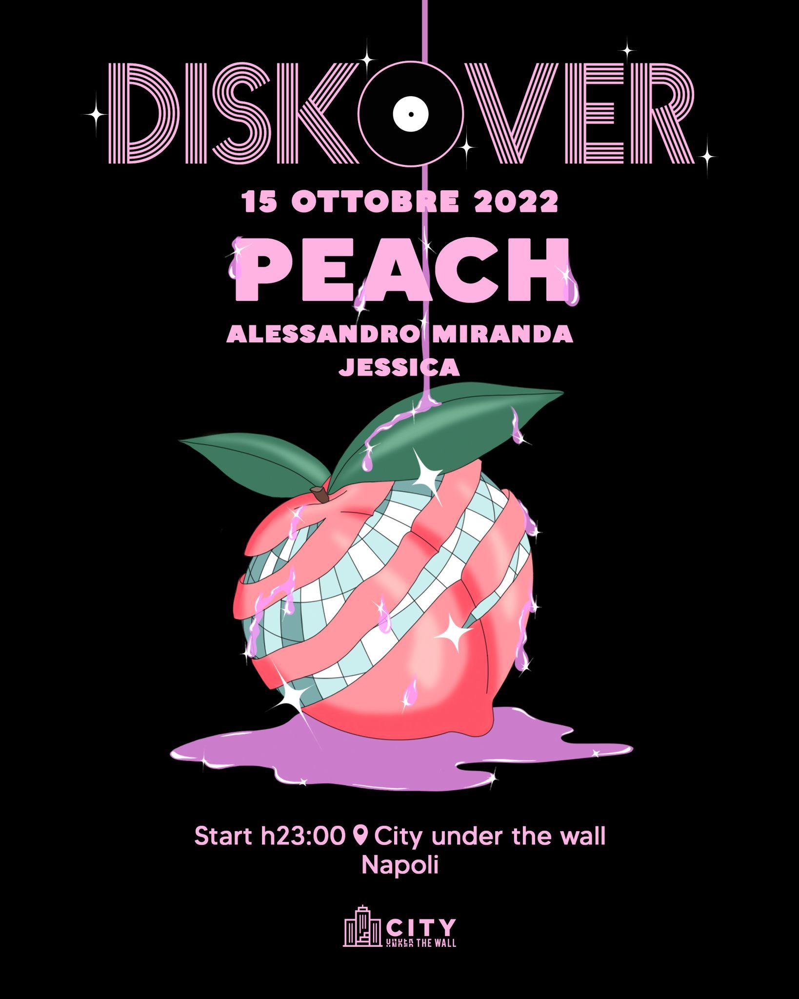 Diskover presents: Peach, Alessandro Miranda & Jessica. | Ibiza by night