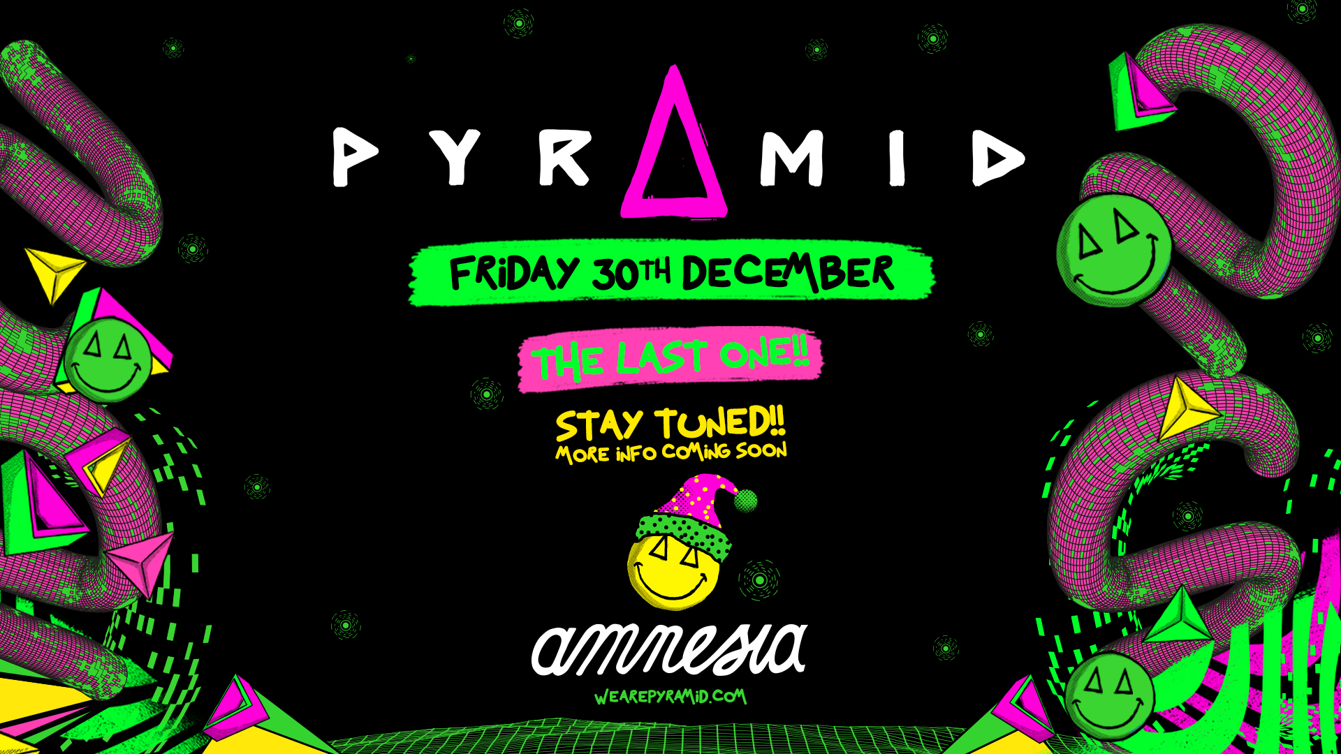 December 30th, 2022, Amnesia Ibiza reveals the line up of Pyramid ...
