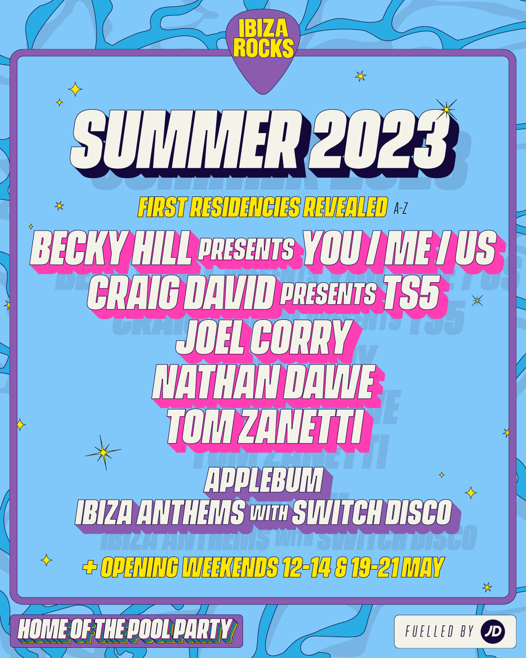 Ibiza Rocks 2023 season announced! | Ibiza by night