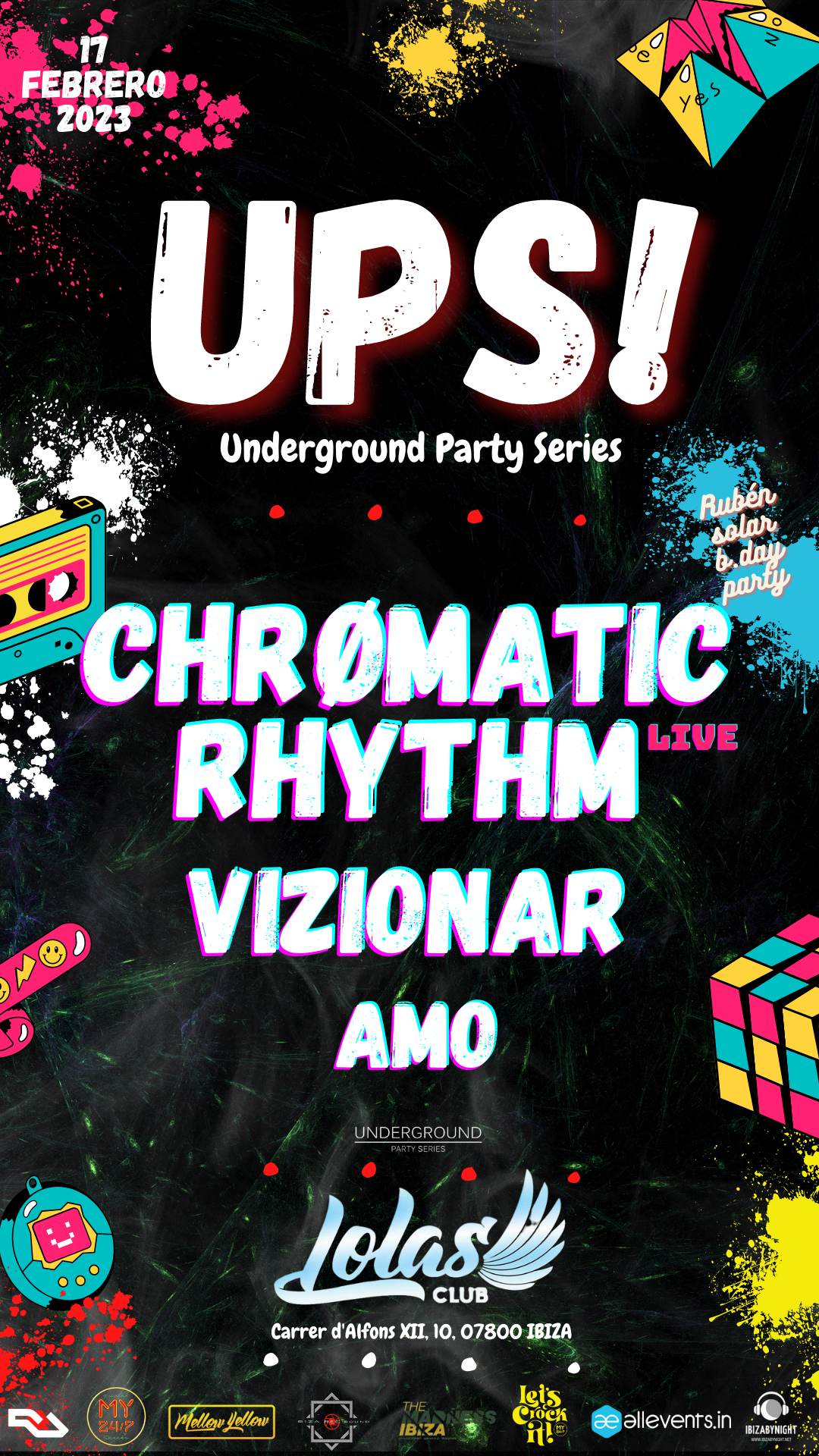 Lola’s Ibiza hosts UPS! | Ibiza by night