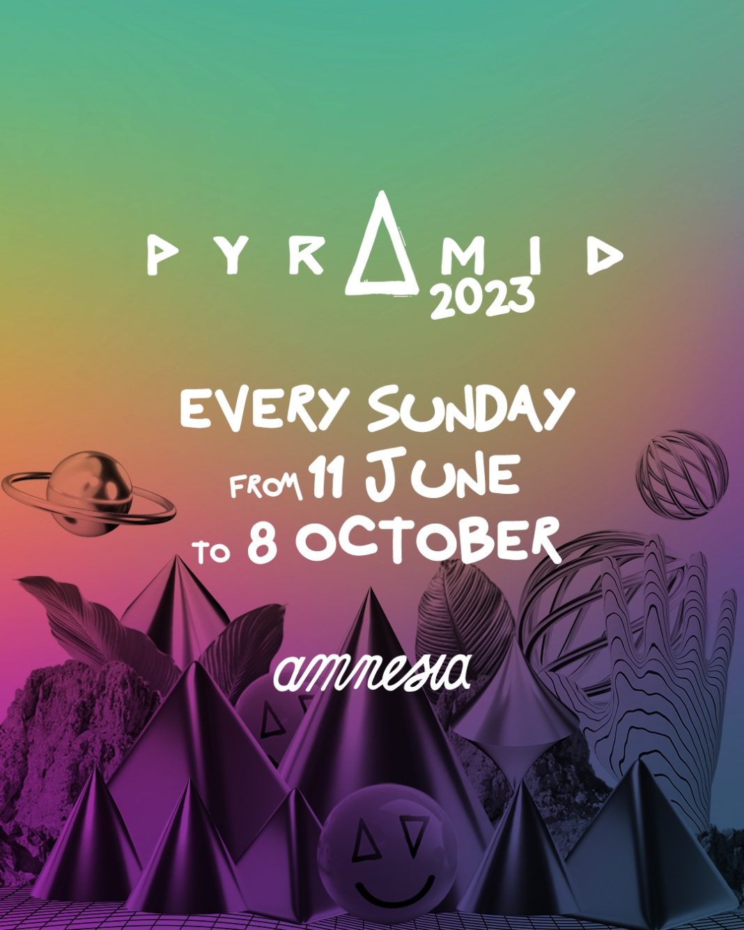 Pyramid at Amnesia Ibiza reveals the residency 2023! | Ibiza by night