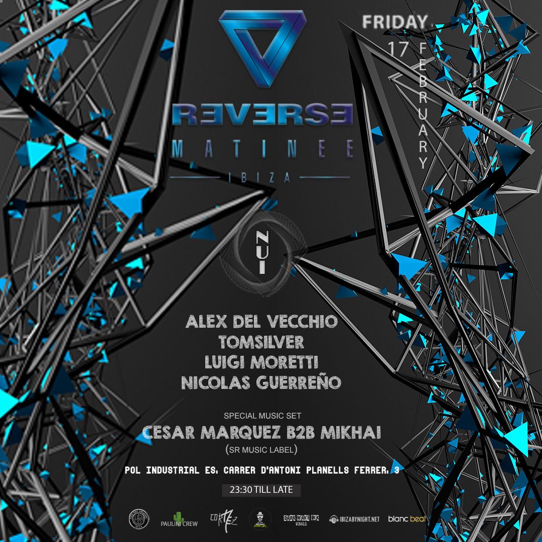 Reverse Matinee Ibiza hosts Alex Del Vecchio, Tomsilver & many more ...