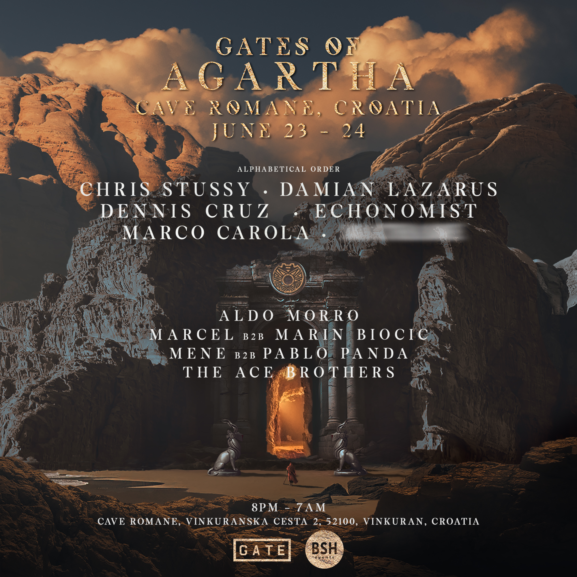 Gates of Agartha reveals the line up! | Ibiza by night