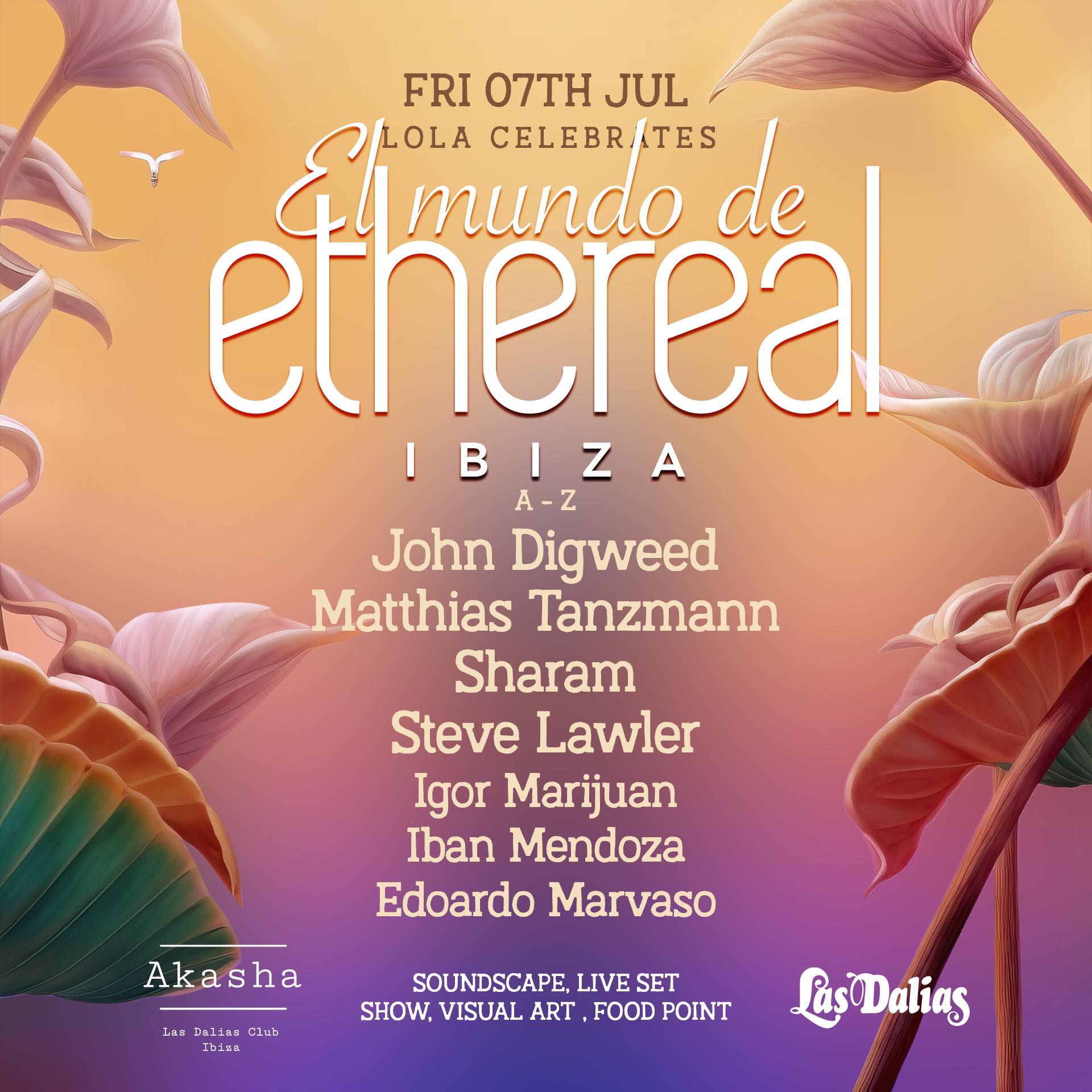 Ethereal Ibiza hosts John Digweed, Matthias Tanzmann, Sharam, Steve ...