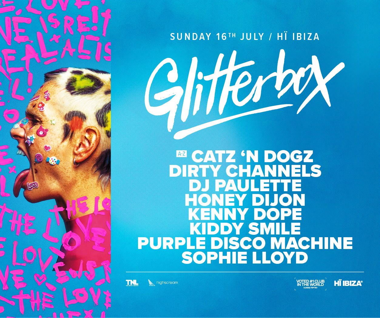 Glitterbox at Hï Ibiza, with Kenny Dope, Purple Disco Machine, Honey ...