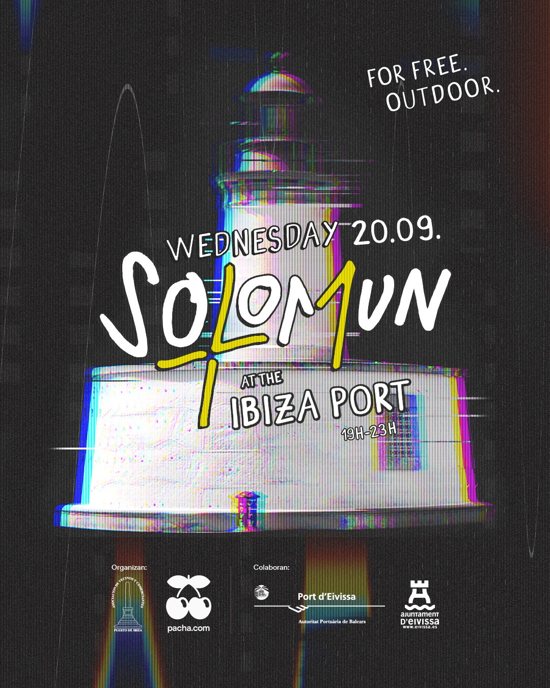 September 20, 2023: Solomun at Port of Ibiza. Free event! | Ibiza by night