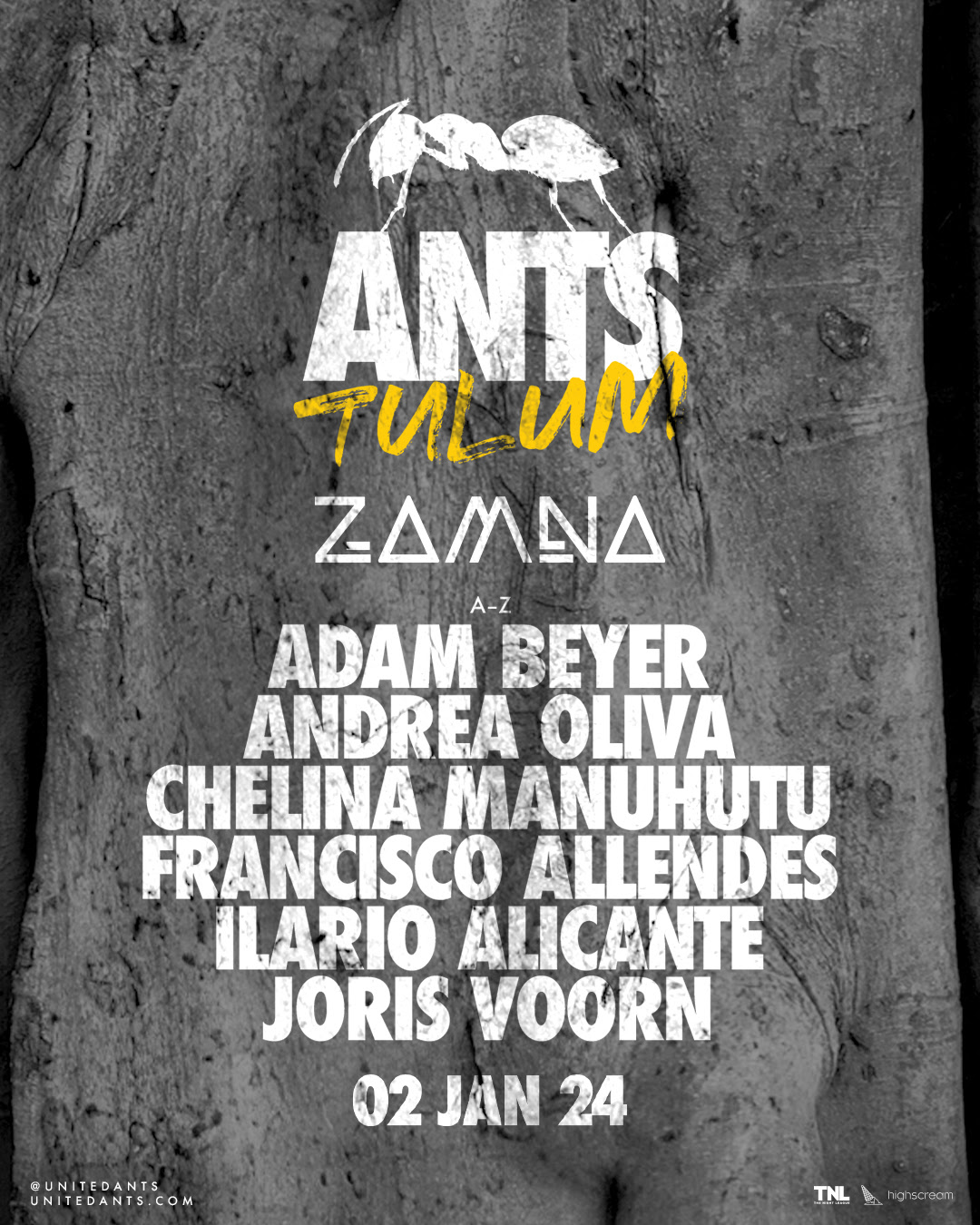 ANTS lands at Zamna Tulum! | Ibiza by night