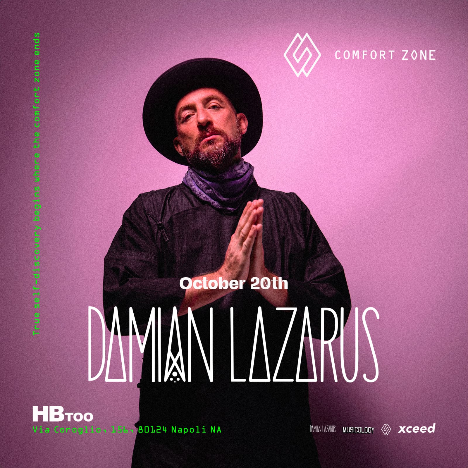 HBtoo presents “Comfort Zone” with Damian Lazarus! | Ibiza by night