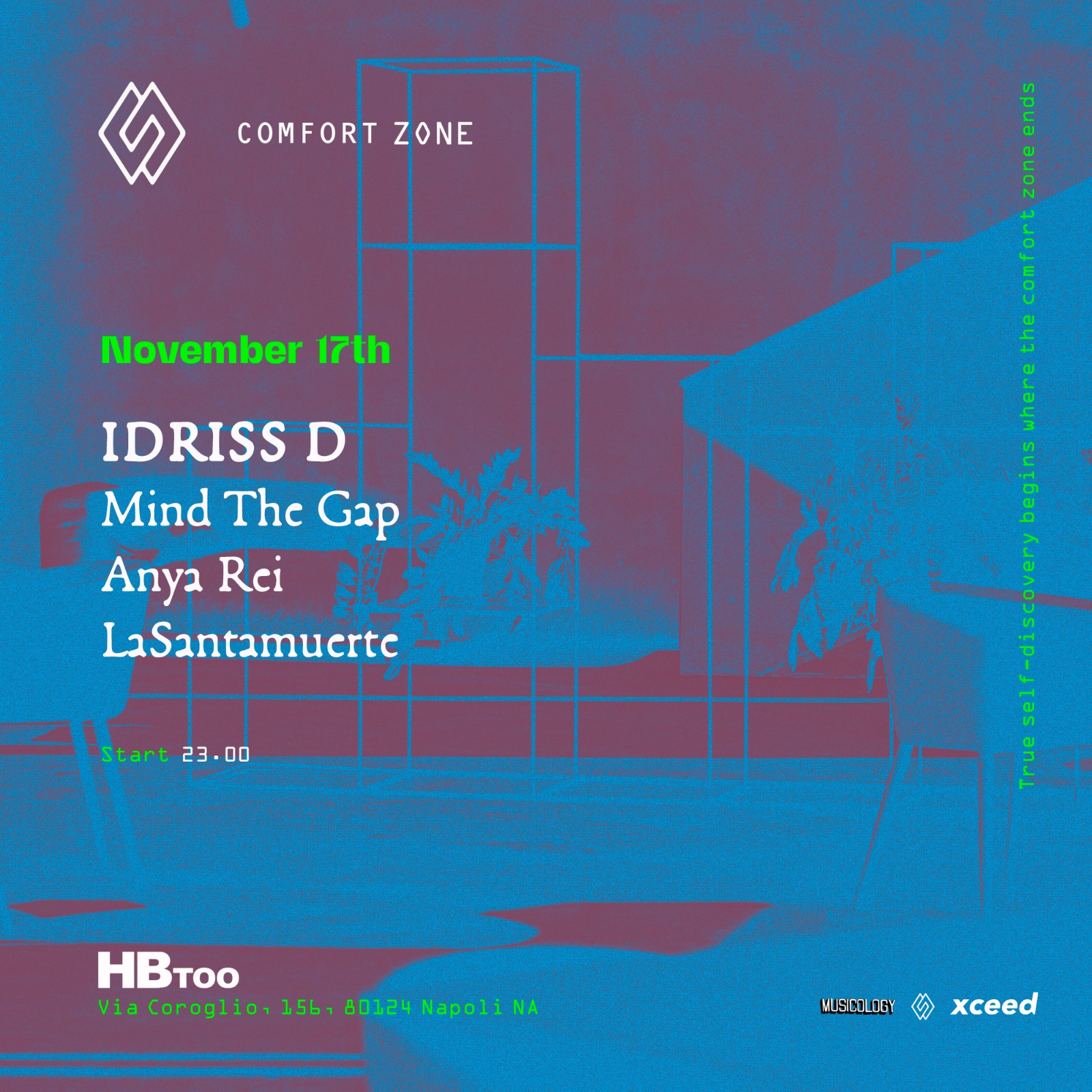 Idriss D, Mind The Gap, Anya Rei & LaSantamuerte at HBtoo Naples! | Ibiza by night