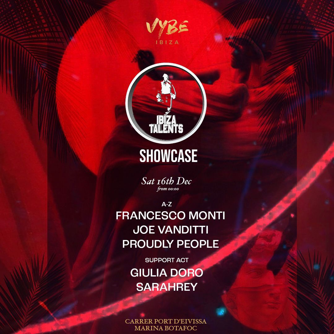 Ibiza Talents moves to VYBE! | Ibiza by night