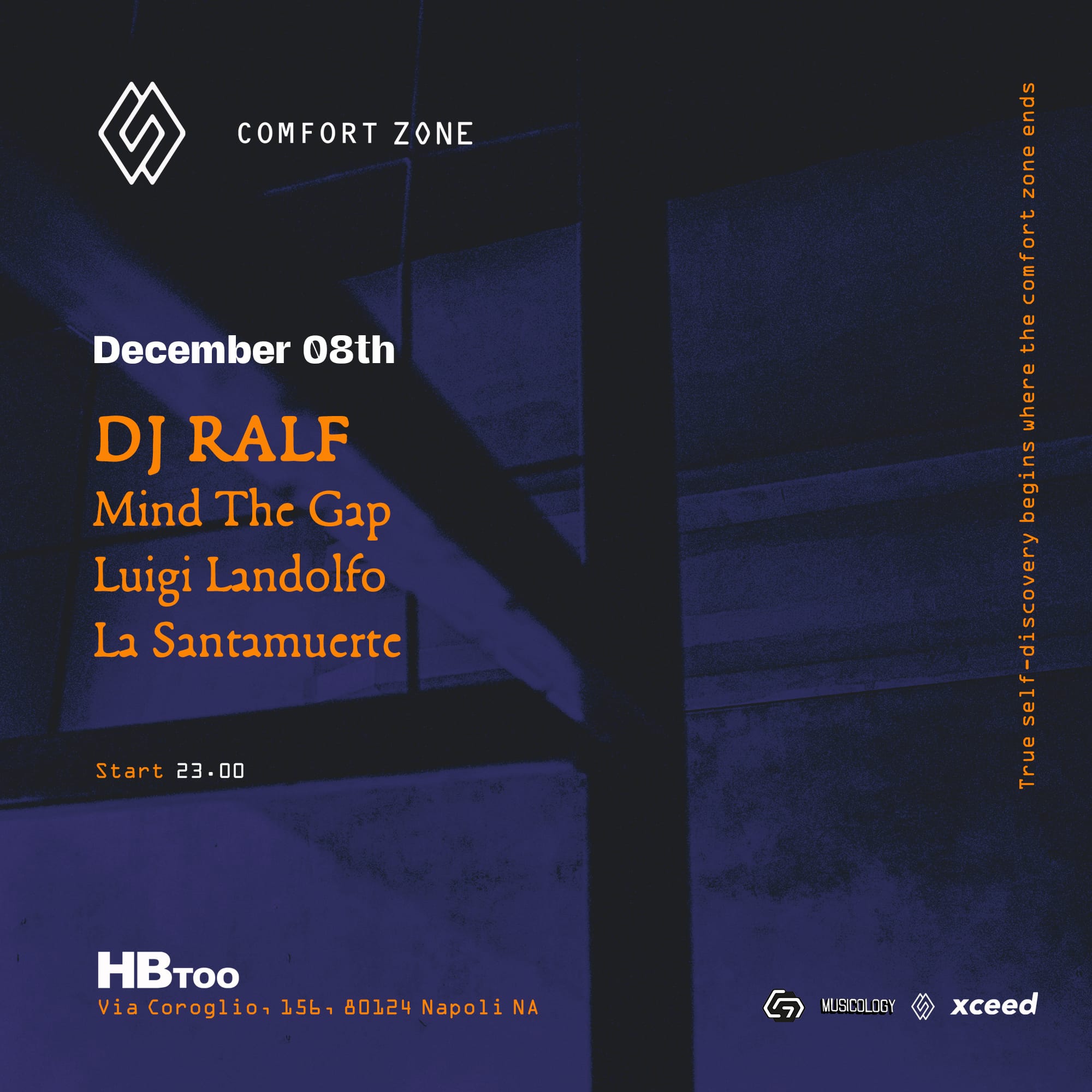 Comfort Zone presents: Dj Ralf, Mind The Gap, Luigi Landolfo & more ...