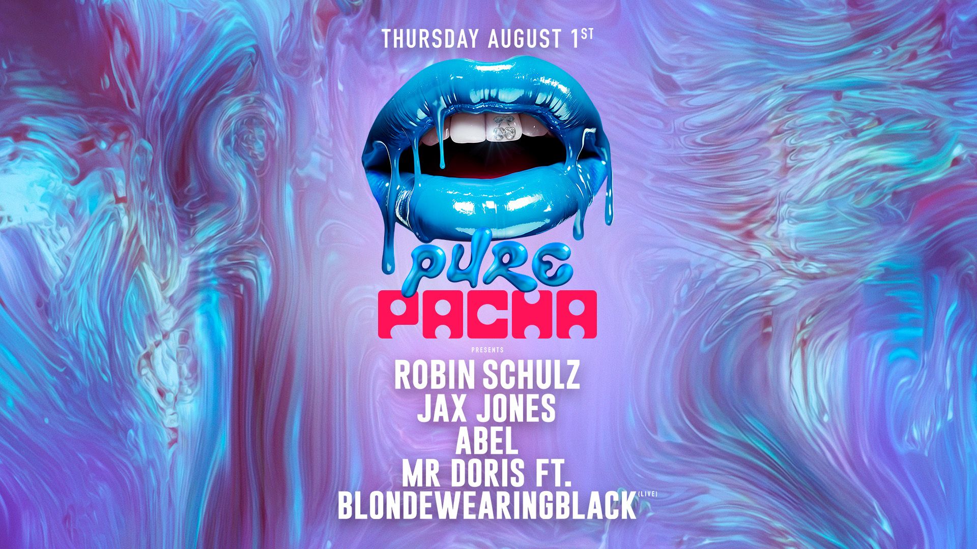 Pure Pacha presents Robin Schulz, Jak Jones, Abel, Mr Doris ft ...