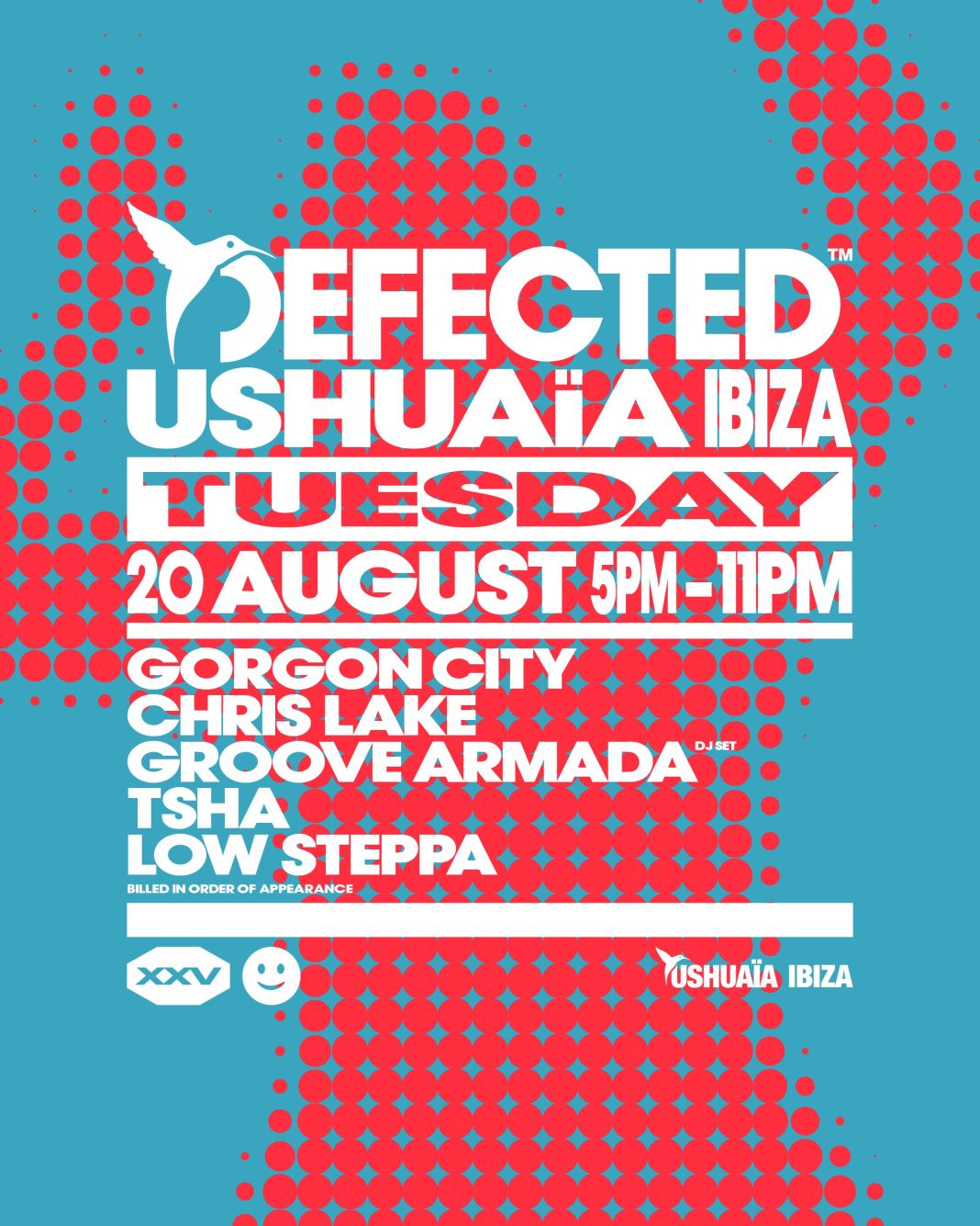 Defected at Ushuaïa Ibiza presents Groove Armada, Gorgon City, Chris ...