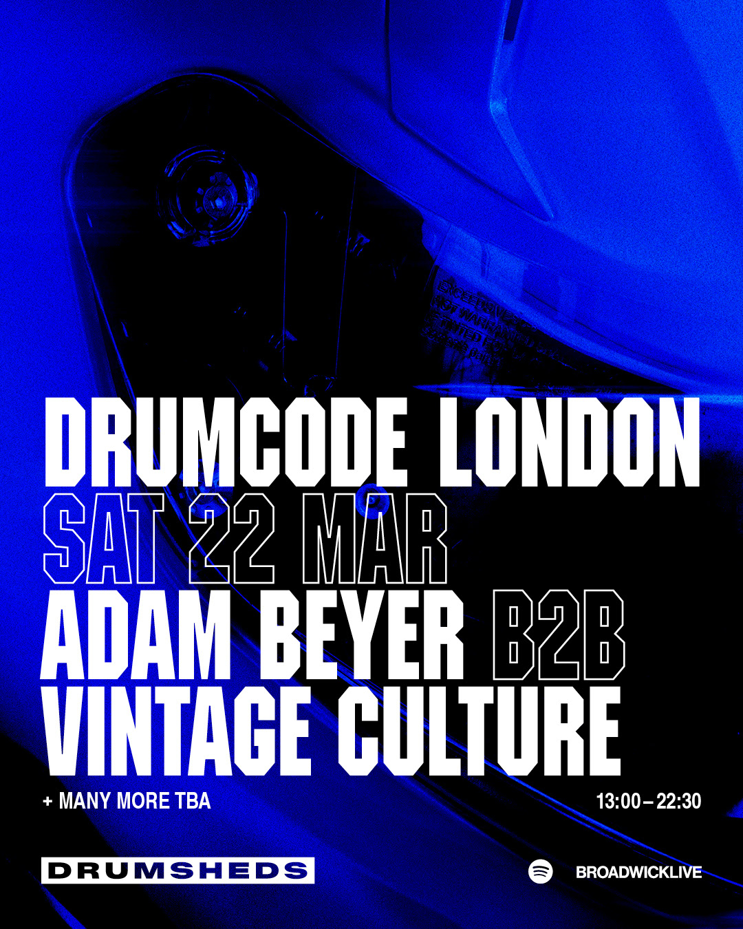 DRUMCODE returns to DRUMSHEDS London with Adam Beyer b2b Vintage Culture & more TBA! | Ibiza by ...