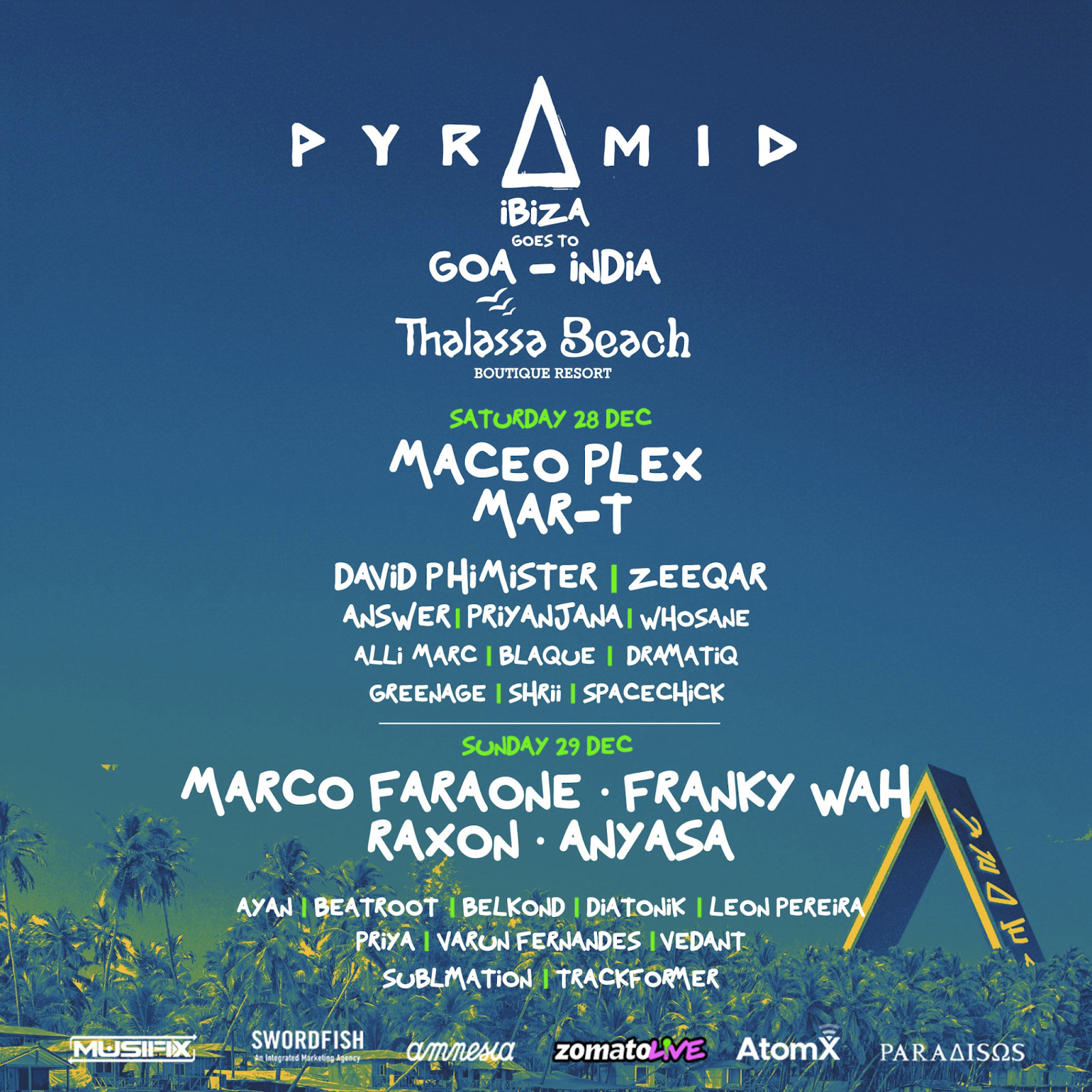 Pyramid Ibiza lands in Goa with Maceo Plex, Raxon, Franky Wah, Marco ...
