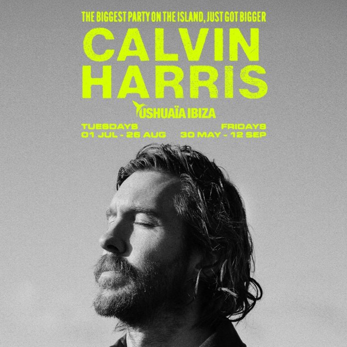 USHUAÏA IBIZA announces a double residency of Calvin Harris for summer ...