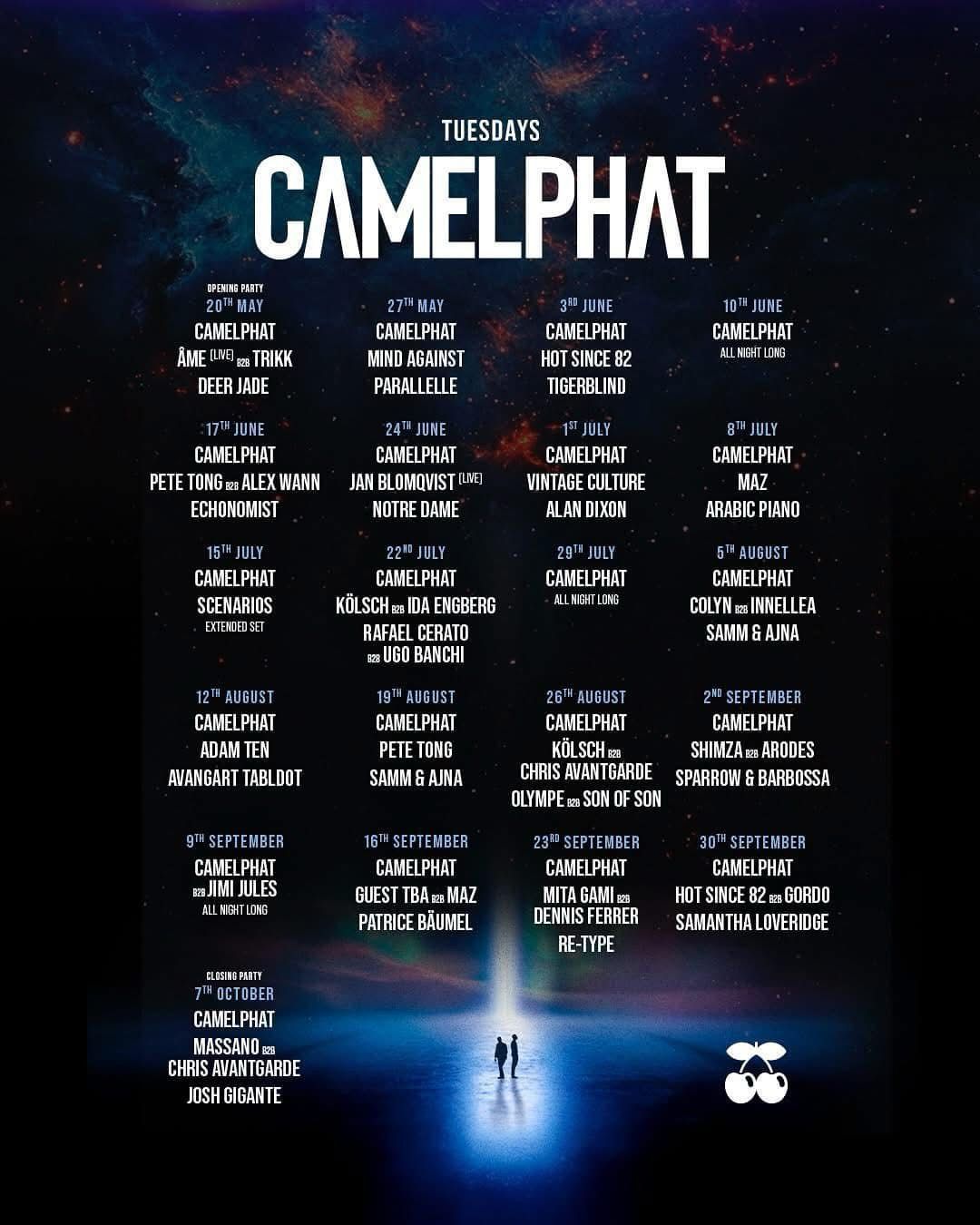 Camelphat at Pacha Ibiza reveals season 2025 line up! | Ibiza by night