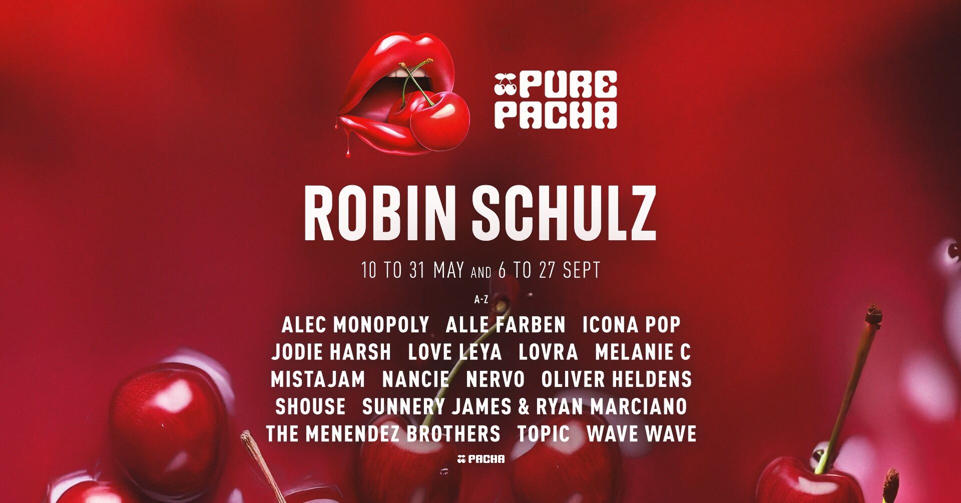 Pacha Ibiza & Robin Schulz reveal season 2025 line up! | Ibiza by night