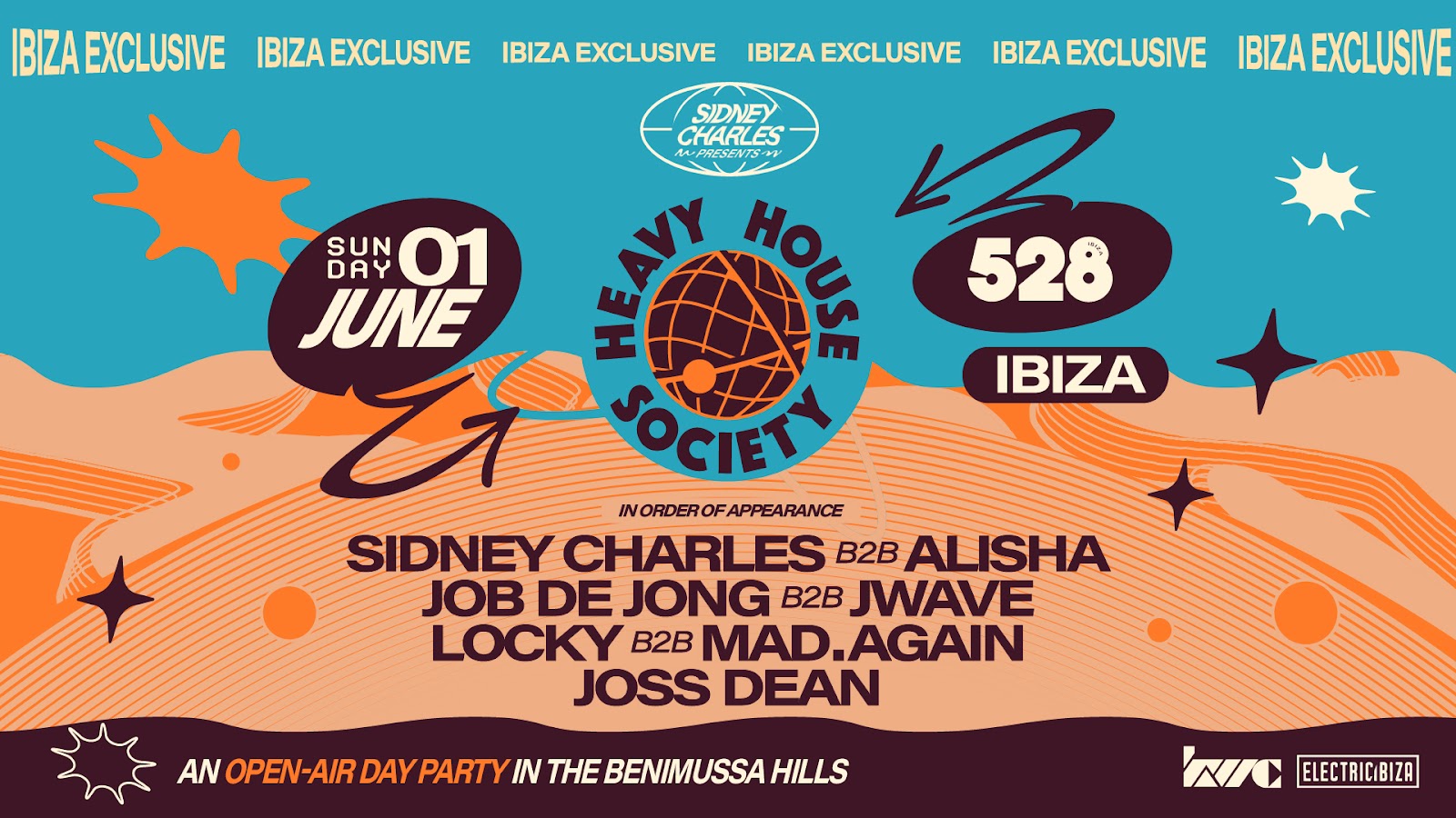 Sidney Charles brings Heavy House Society to OPEN AIR 528 Ibiza ...