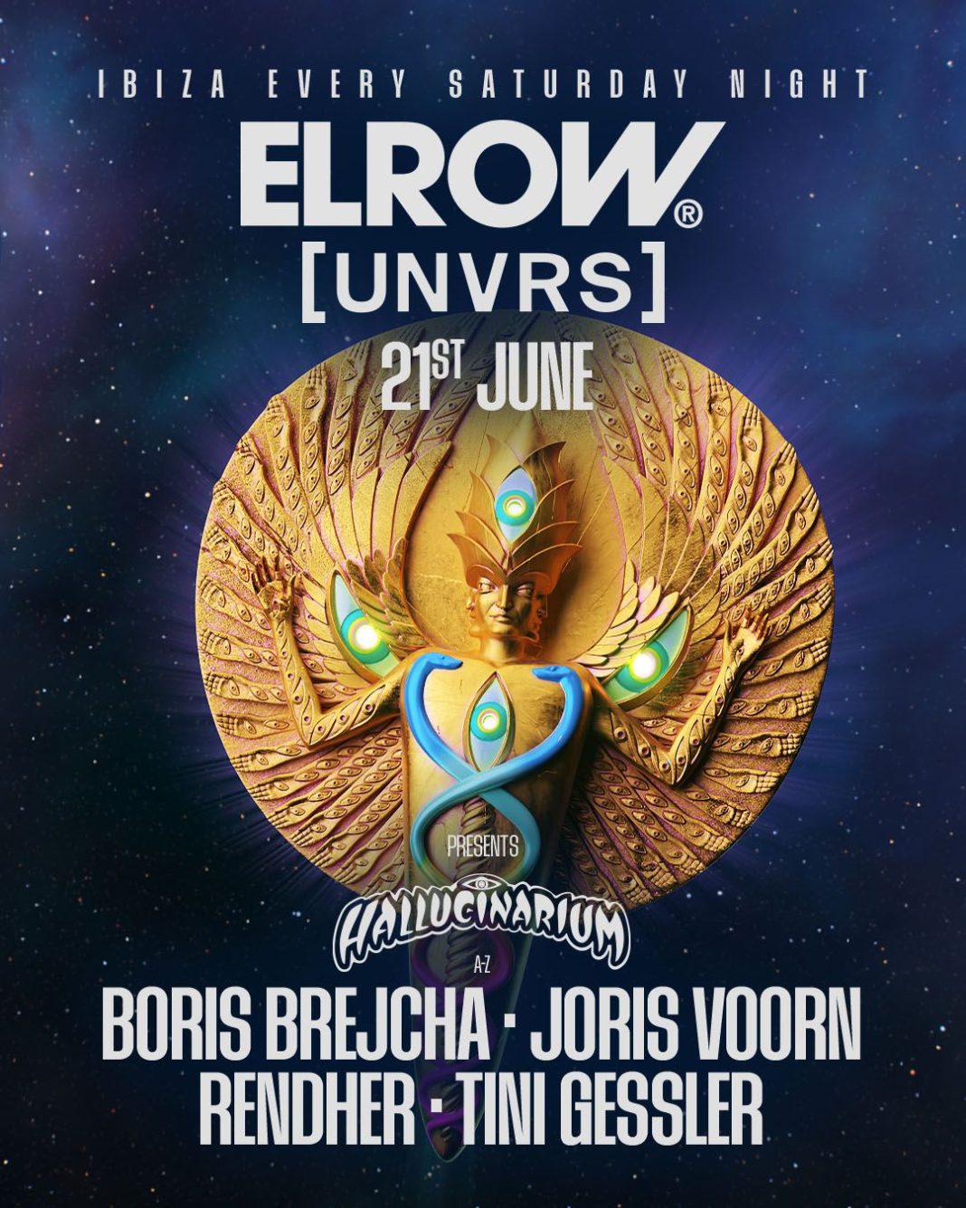 Elrow at [UNVRS] presents “Hallucinarium” with Boris Brejcha, Joris ...