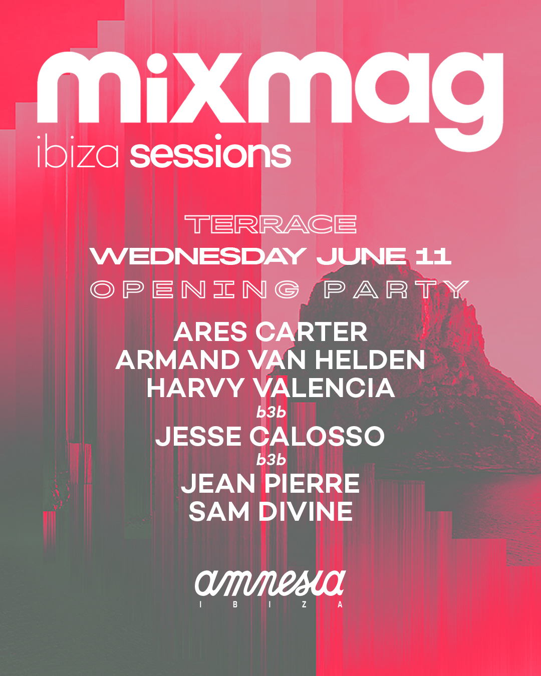 Mixmag Ibiza Sessions unveils headliners for debut residency at Amnesia ...